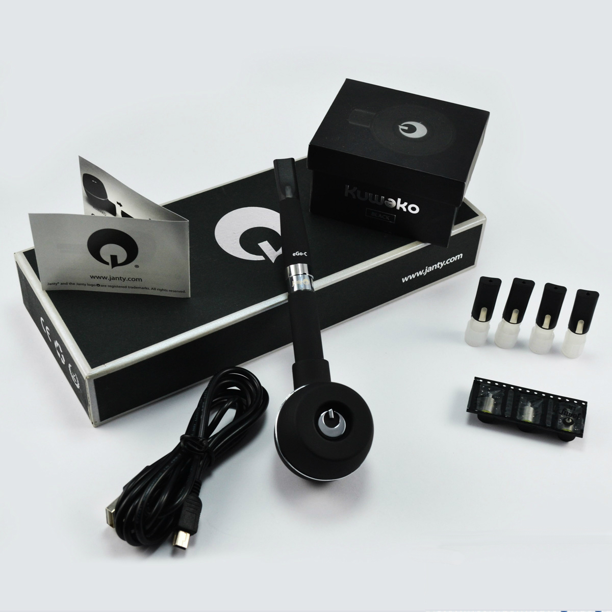 KIT - Janty eGo C VV 900mAh with Kuwako E-Pipe Extension (Single Kit ...