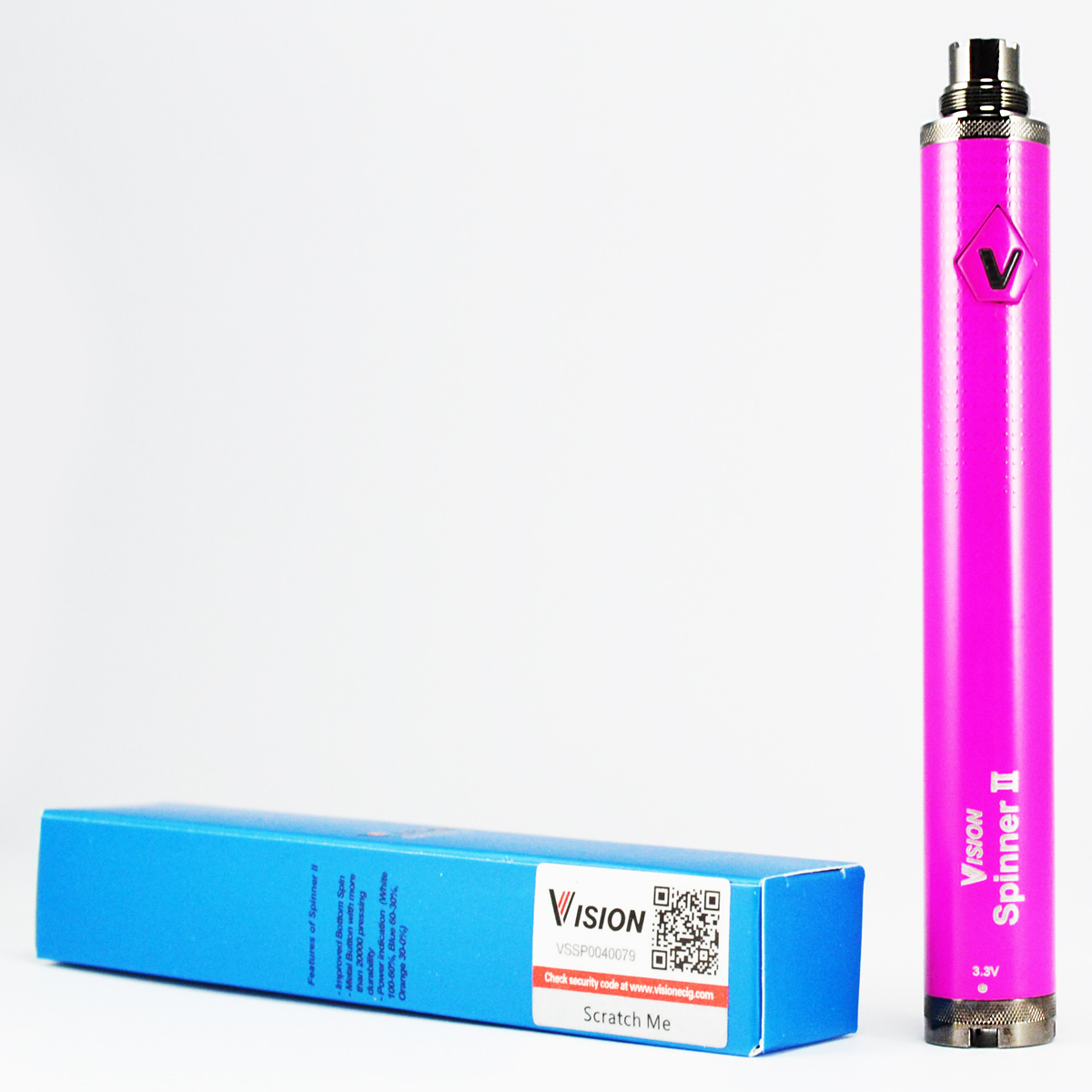 BATTERY - VISION Spinner 2 (II) 1650mA VV 100% Authentic ( Pink )