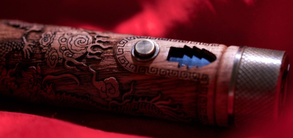 KIT - VISION X.Fir X.Gun VV / VW 18650 2600mA Wooden Mod Battery ( 3-6V ...