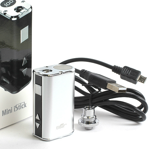 KIT - Eleaf Mini iStick 10W - 1050mA VV ( Stainless ) KIT - Eleaf Mini iStick 10W - 1050mA VV ( Stainless )